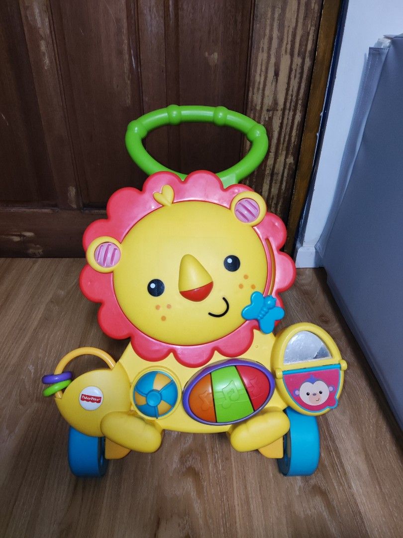Original Fisher Price Push Walker, Babies & Kids, Infant Playtime on ...