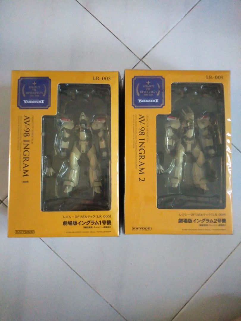 Original Kaiyodo Legacy of Revoltech Patlabor The movie AV-98 ingram 1 LR-005 and Ingram 2 LR ...