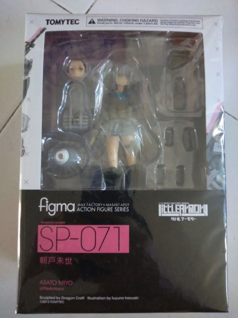 Original Max Factory Figma SP-071 Asato Miyo LittleArmory 1/12 Scale military series 071 little ...