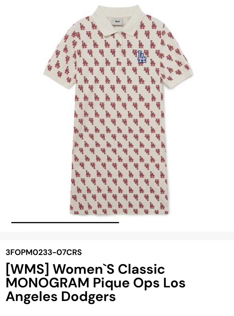 Authentic Original MLB Classic Monogram Pique Ops Los Angeles Dodgers ...