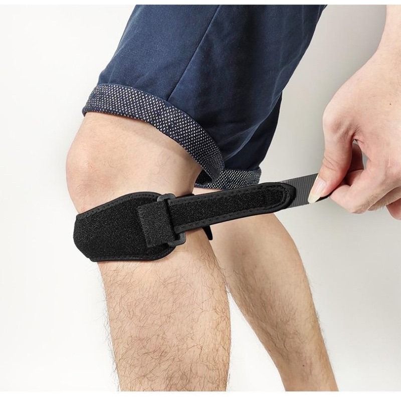 Patella Knee Single Strap Adjustable Patellar Tendon Support Band ...