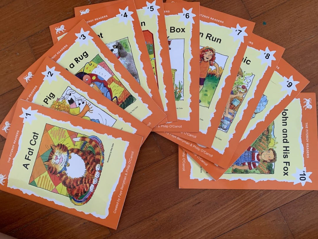 Phonics Fitzroy Reading Program. Set of 10 books., Hobbies & Toys ...