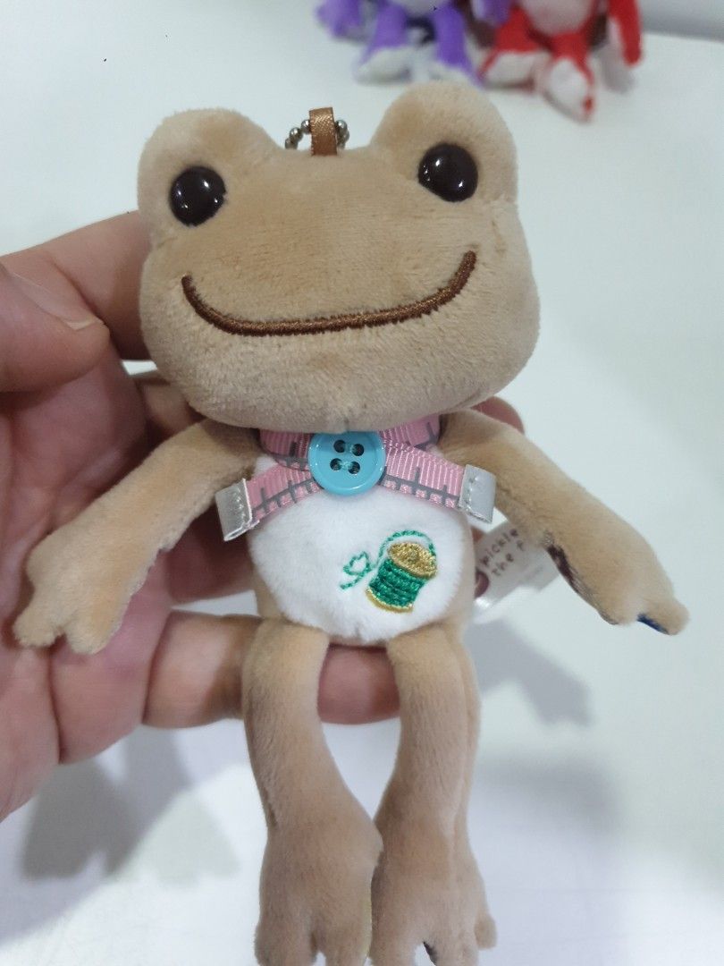 Pickles the Frog plush keychain combo, Hobbies & Toys, Toys & Games on ...