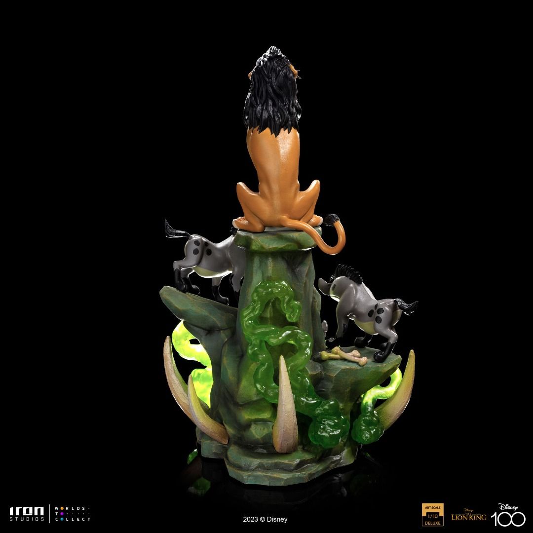 [PO] Iron Studios Scar Deluxe - The Lion King - Art Scale 1/10 Statue ...