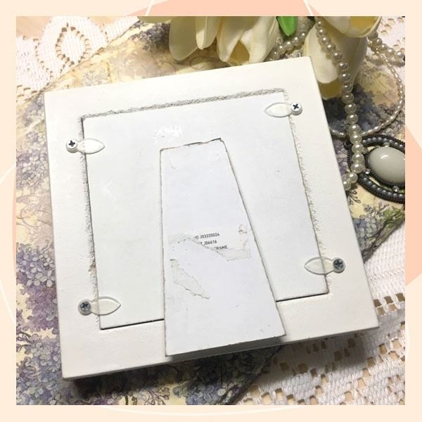 Polystone White Ribbon Frame, Furniture & Home Living, Home Decor ...