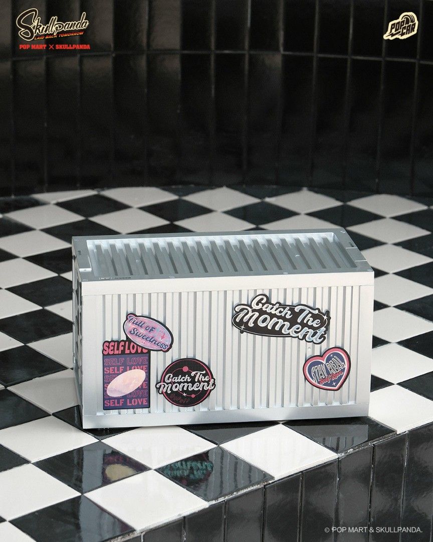 [POPMART NEW!] POPMART FIGURINES LUMINOUS DISPLAY BOX CONTAINER ...