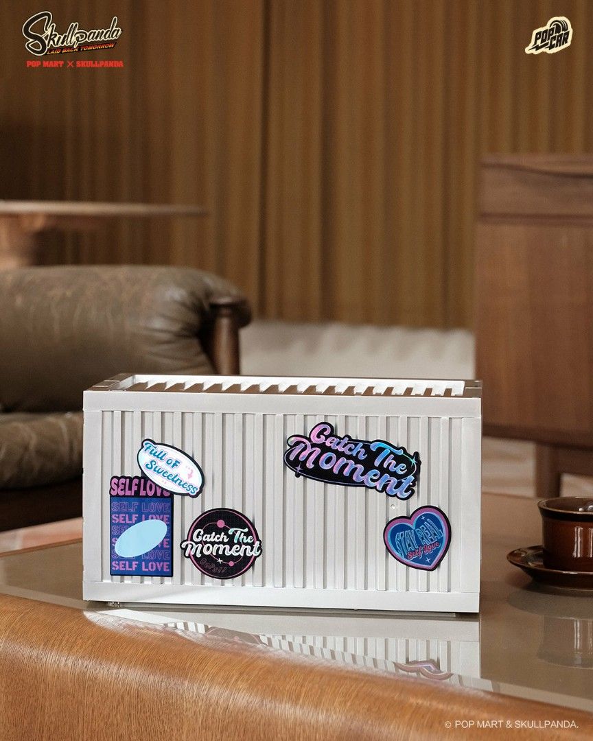 [POPMART NEW!] POPMART FIGURINES LUMINOUS DISPLAY BOX CONTAINER ...