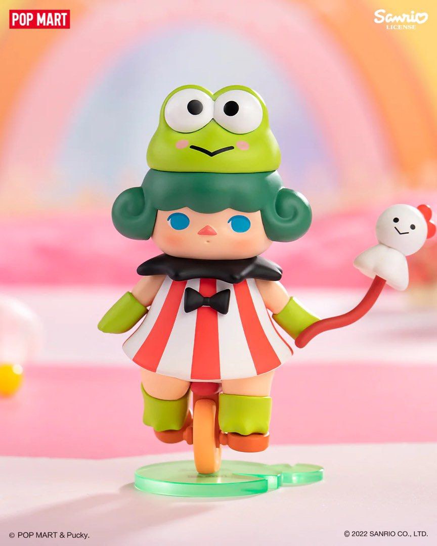 Popmart x Pucky Sanrio Kerokeroppi, Hobbies & Toys, Toys & Games on ...