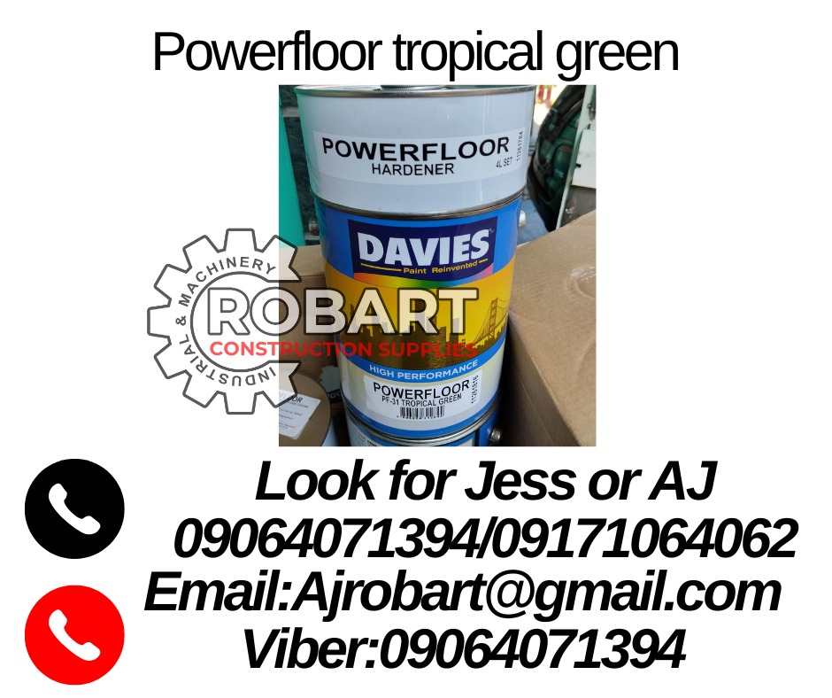 Powerfloor Tropical Green on Carousell