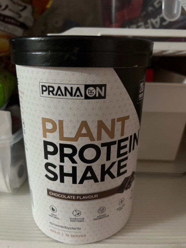 Prana On Plant Protein Shake, Health & Nutrition, Health Supplements ...