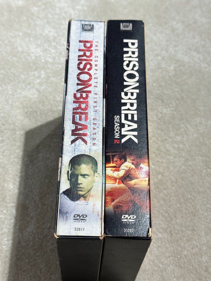Prison Break Season 1, Prison Break Season 2, 興趣及遊戲, 音樂、樂器 & 配件, 音樂與媒體 ...