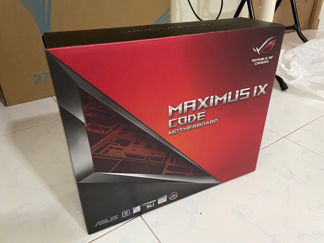 [7700k+mobo] Asus ROG Strix Maximus IX code Motherboard with i7 7700k ...