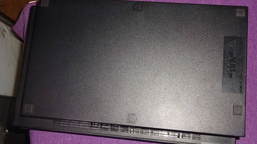 Ps2 PHAT Gaming Console Black Unit only scph-30000 japan 110v orig box ...