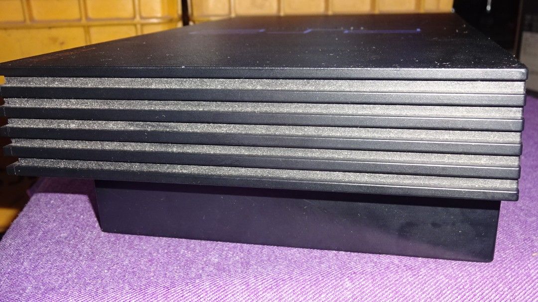 Ps2 PHAT Gaming Console Black Unit only scph-30000 japan 110v orig box ...