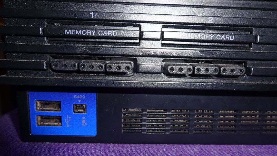 Ps2 PHAT Gaming Console Black Unit only scph-30000 japan 110v orig box ...