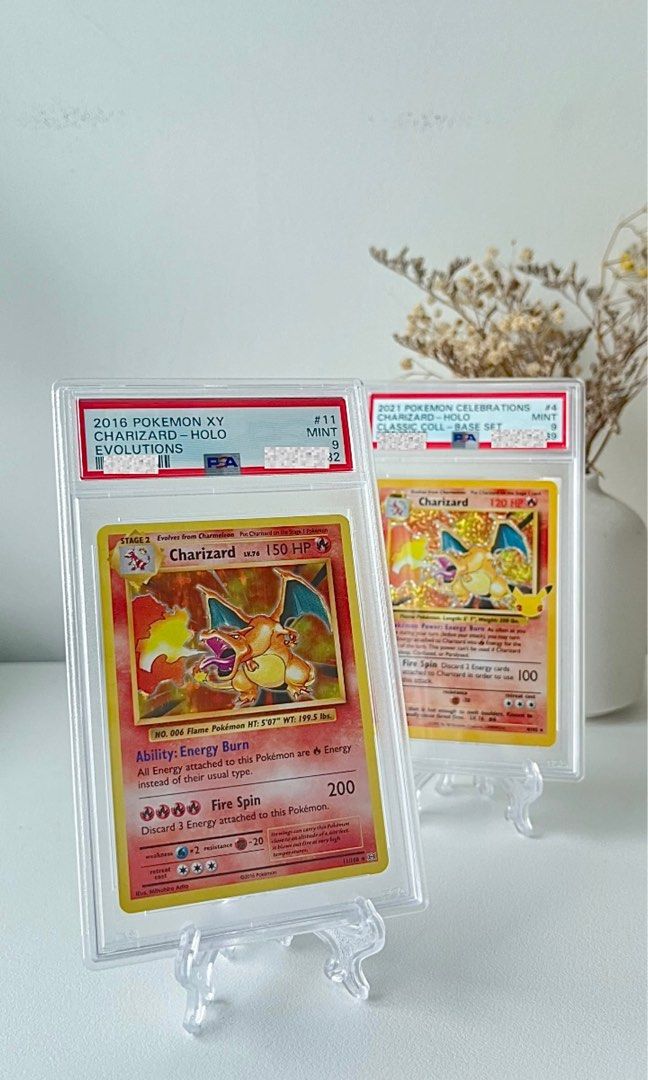 [PSA9 Slab] Charizard 2016 Pokemon XY Evolutions (PSA10 Potential ...