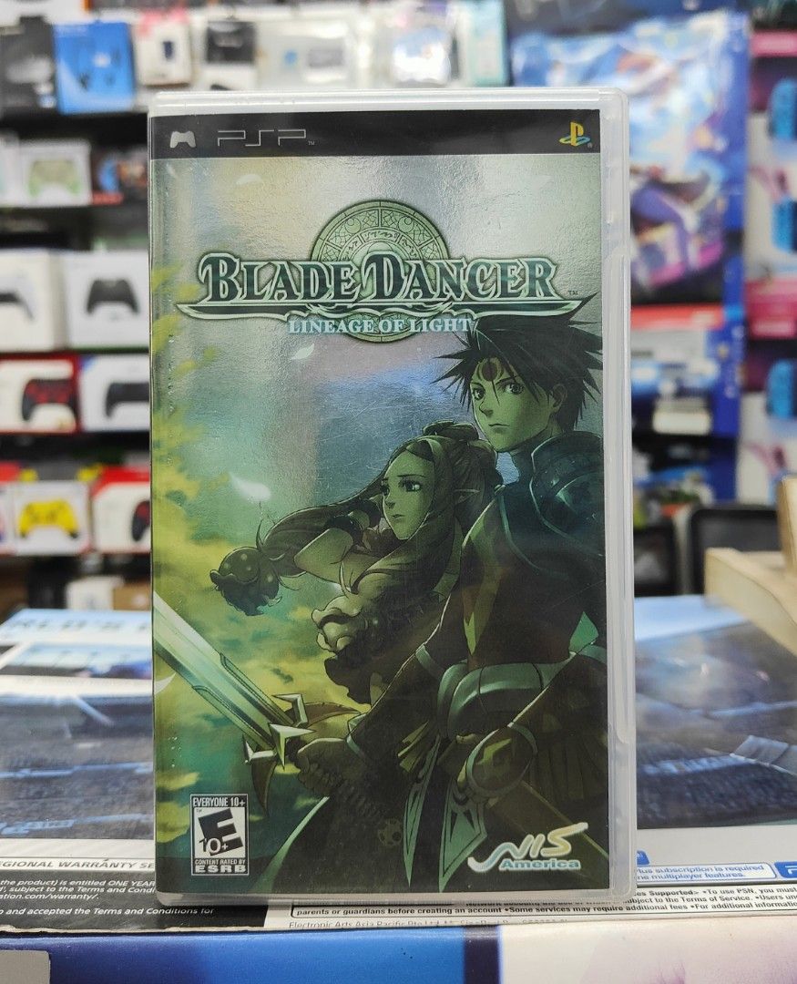PSP Blade Dancer Lineage of Light, Video Gaming, Video Games ...
