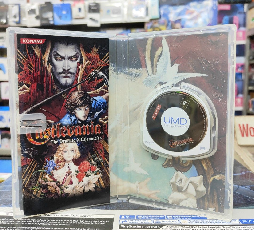 PSP Castlevania The Dracula X Chronicles, Video Gaming, Video Games ...