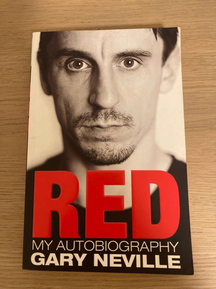 Red: My Autobiography - Gary Neville Manchester United, Hobbies & Toys ...
