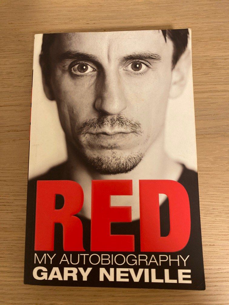 Red: My Autobiography - Gary Neville Manchester United, Hobbies & Toys ...