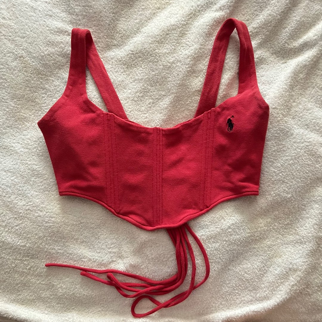 RL Custom Reworked Corset, Women's Fashion, Tops, Sleeveless on Carousell