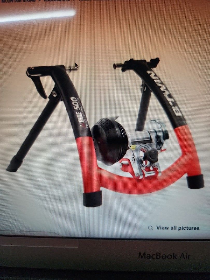 Road cycling turbo fluid trainer - Van Rysel 500 fluid, Sports ...