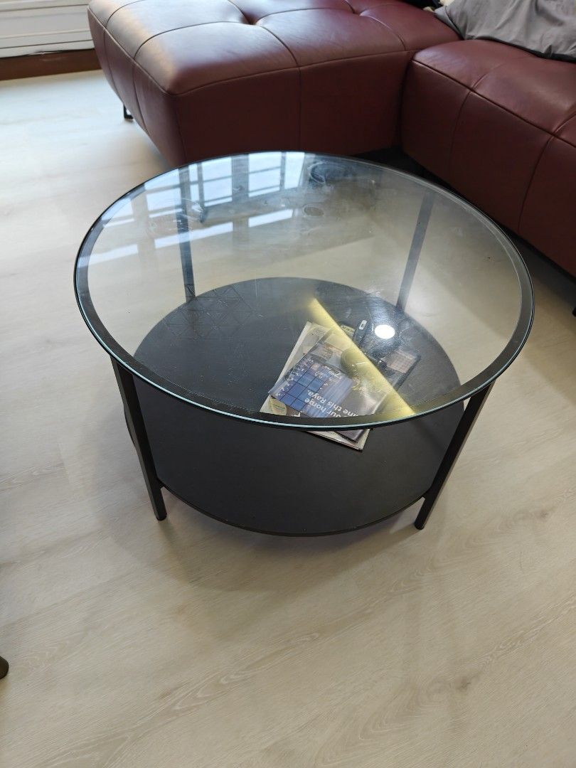 Round table 50cm height 80cm width, Furniture & Home Living, Furniture ...