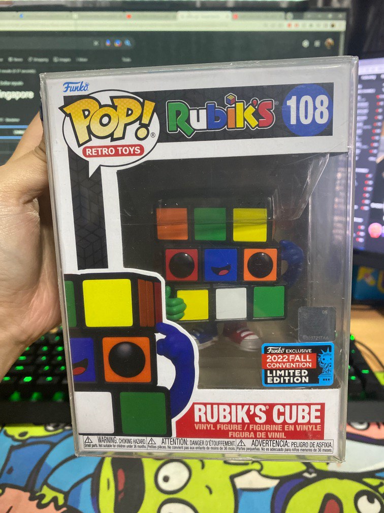 Rubik’s Cube Funko Pop!, Hobbies & Toys, Toys & Games on Carousell