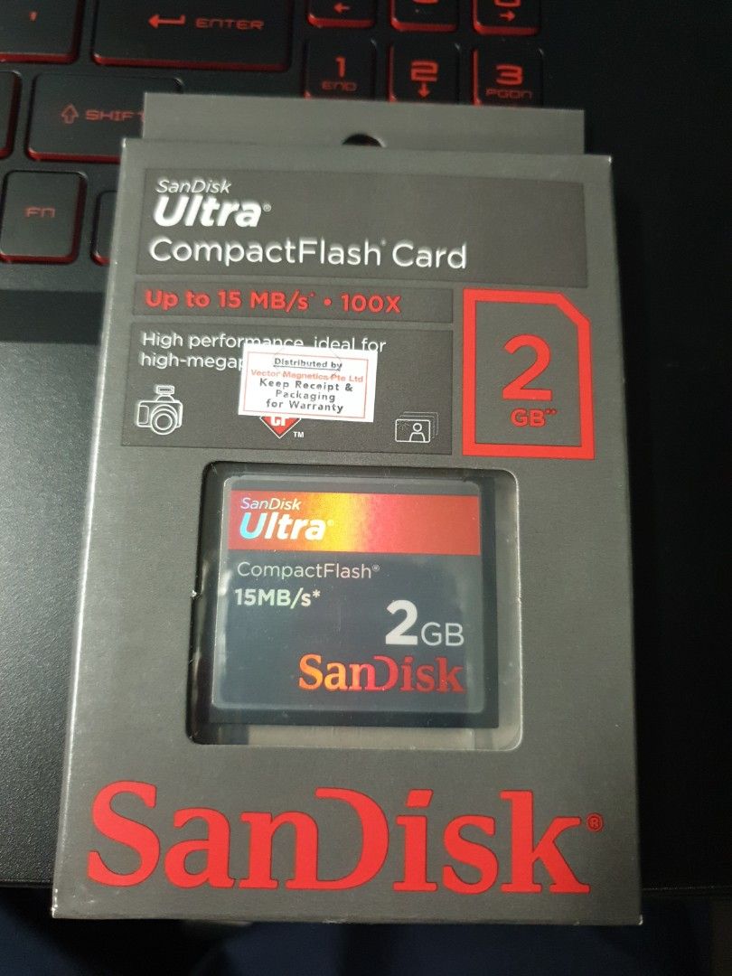 SanDisk ULTRA COMPACT FLASH CARD, Mobile Phones & Gadgets, Mobile ...