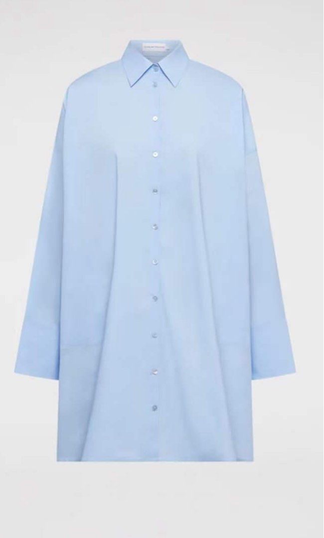 scanlan Theordore Parachute Pocket Shirt Midi Dress blue, Women's ...