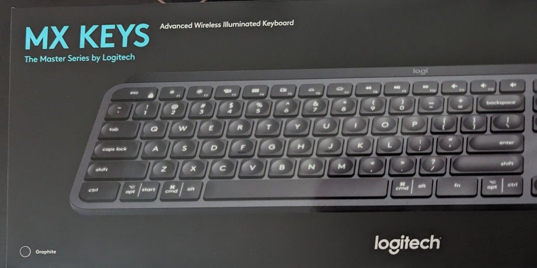 [Sealed] Logitech Wireless Illuminated Keyboard Logitech MX KEYS ...