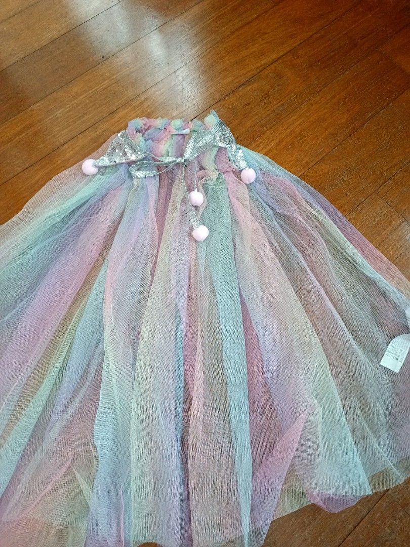 SEED Heritage Mesh Cape in Rainbow Unicorn Carnival Unique Design ...