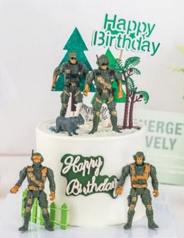 2 Types of Sets of 3D Plastic Army / Military / soldier / SWAT Team ...