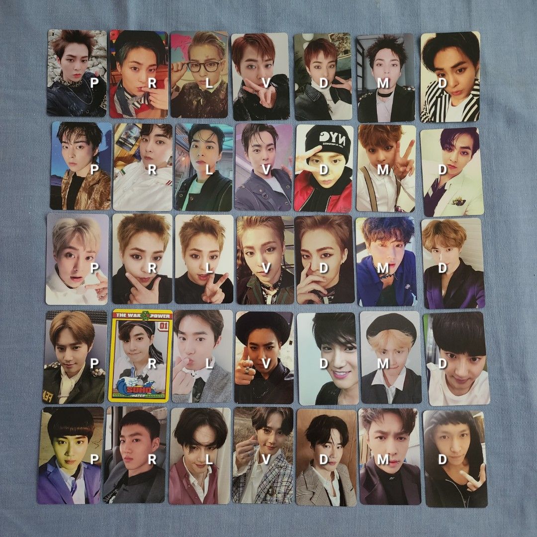 SET ONLY: EXO PHOTOCARD XIUMIN SUHO LAY BAEKHYUN CHEN PC on Carousell