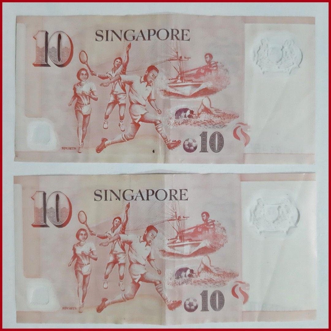 SGD $10 Polymer Note LHL Signature 2AA & 9AA, Hobbies & Toys ...