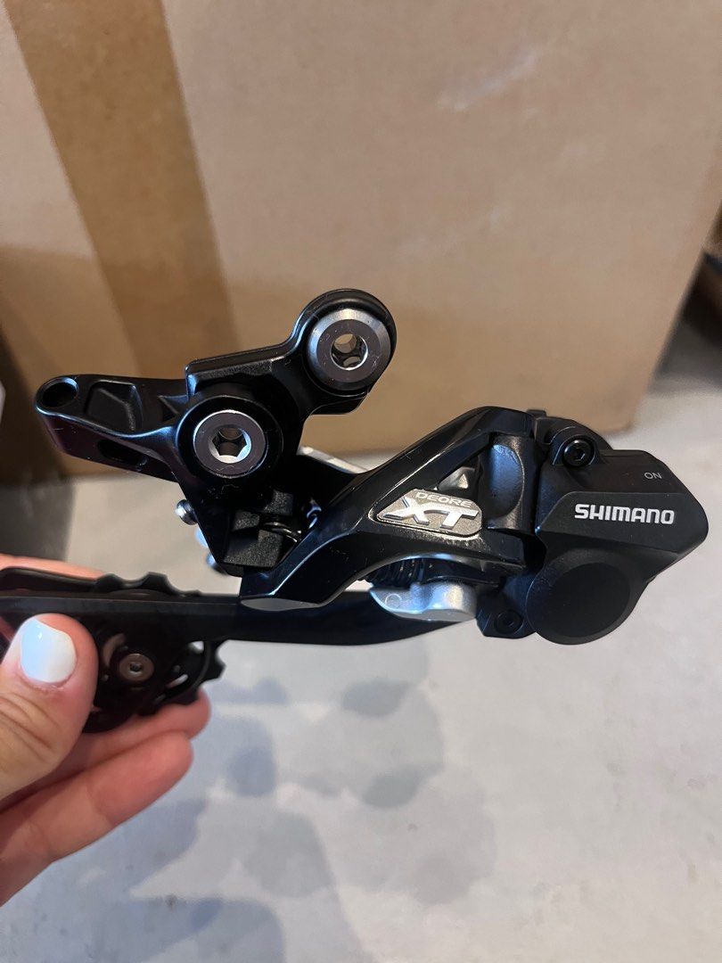 Shimano XT M786 10 speed rear derailleur, Sports Equipment, Bicycles & Parts, Parts ...