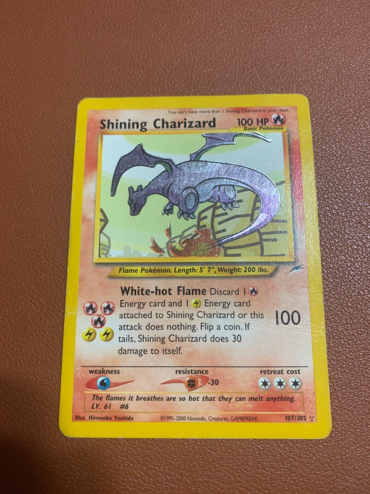 Shining Charizard Neo Destiny, Hobbies & Toys, Memorabilia ...