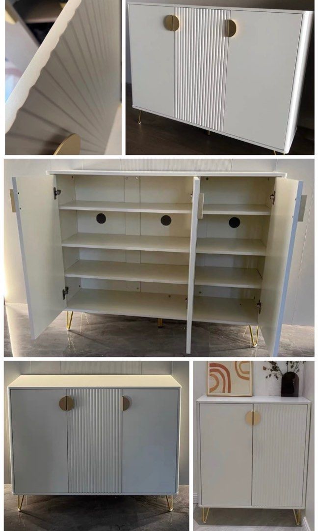 Sideboard Shoe Shelves Shoe Rack Cabinet Book Storage Cabinet Cupboard ...