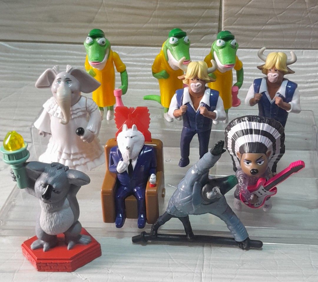 Sing toy character set, Hobbies & Toys, Toys & Games on Carousell