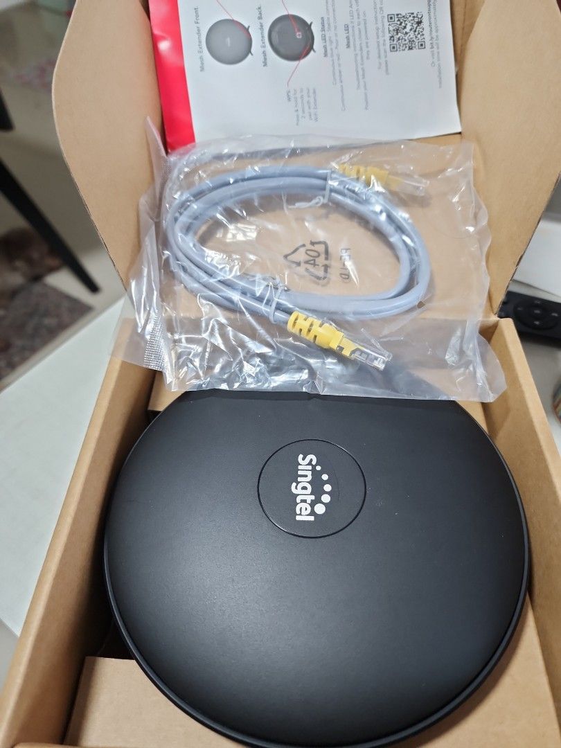 Singtel ONT Nokia G-240G-E and Single Mesh, Computers & Tech, Parts ...