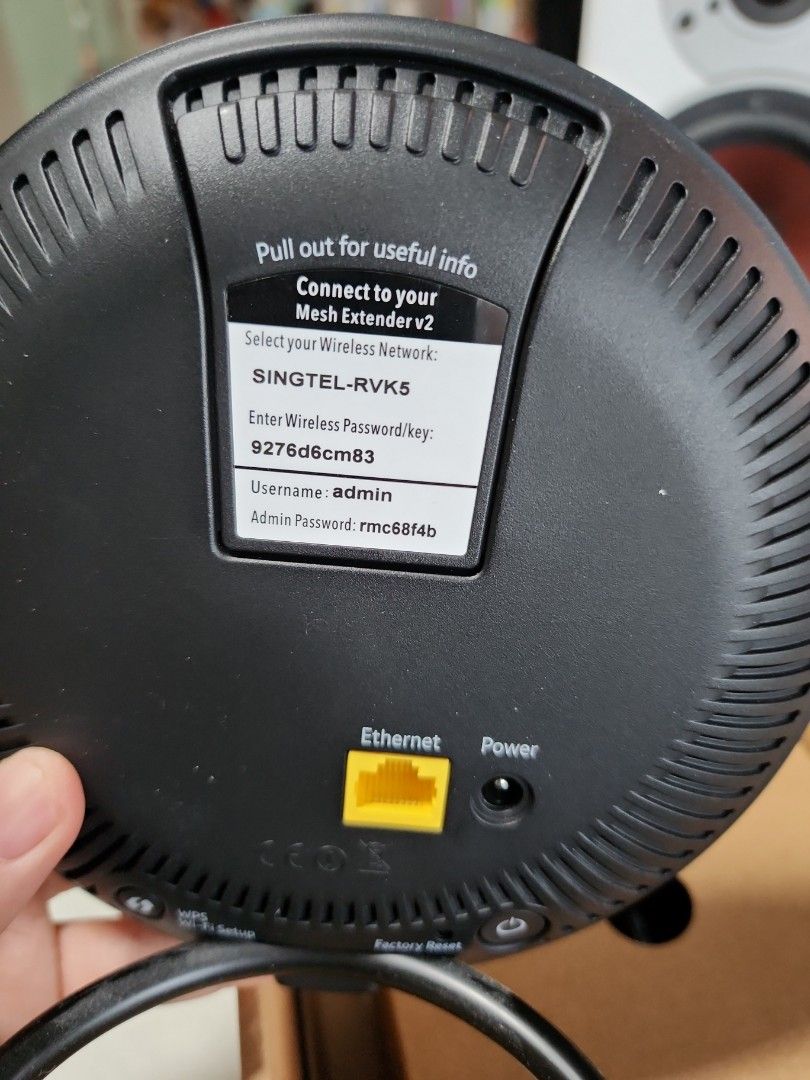 Singtel ONT Nokia G-240G-E and Single Mesh, Computers & Tech, Parts ...