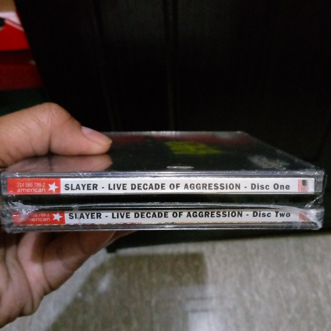 Slayer - Decade of Aggression album on Carousell