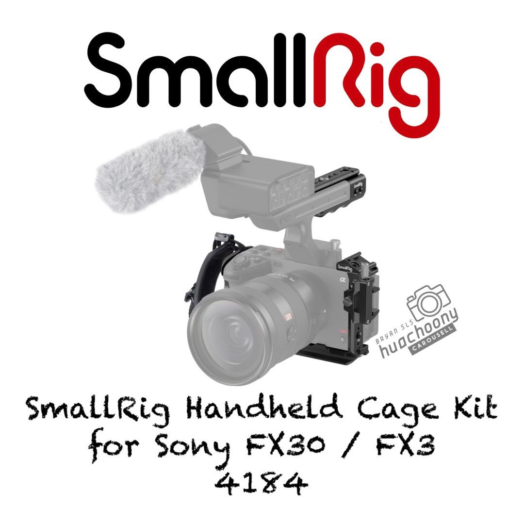 SmallRig Handheld Cage Kit for Sony FX30 / FX3 4184 (2023), Photography ...