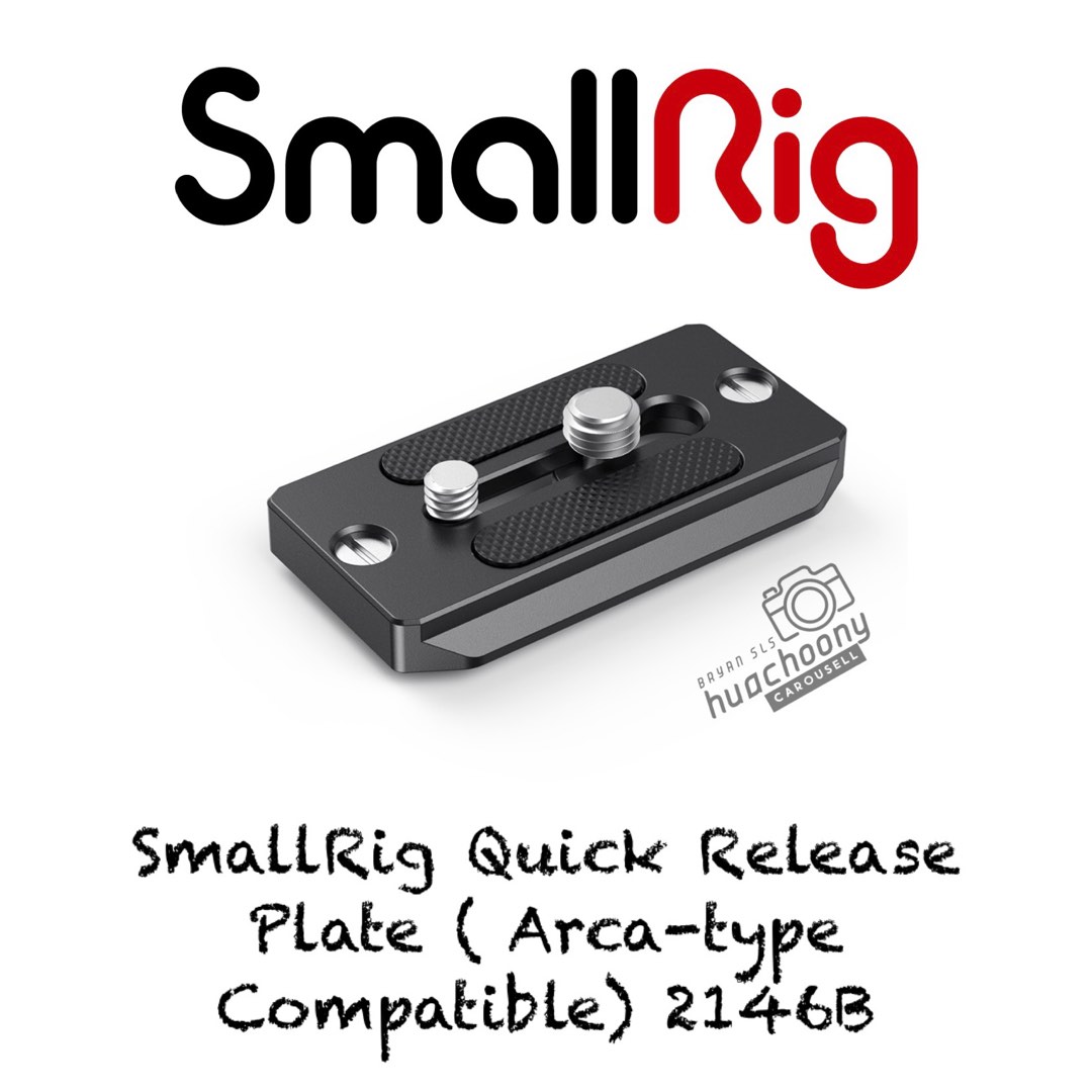 SmallRig Quick Release Plate ( Arca-type Compatible) 2146B (2023), Photography, Photography ...