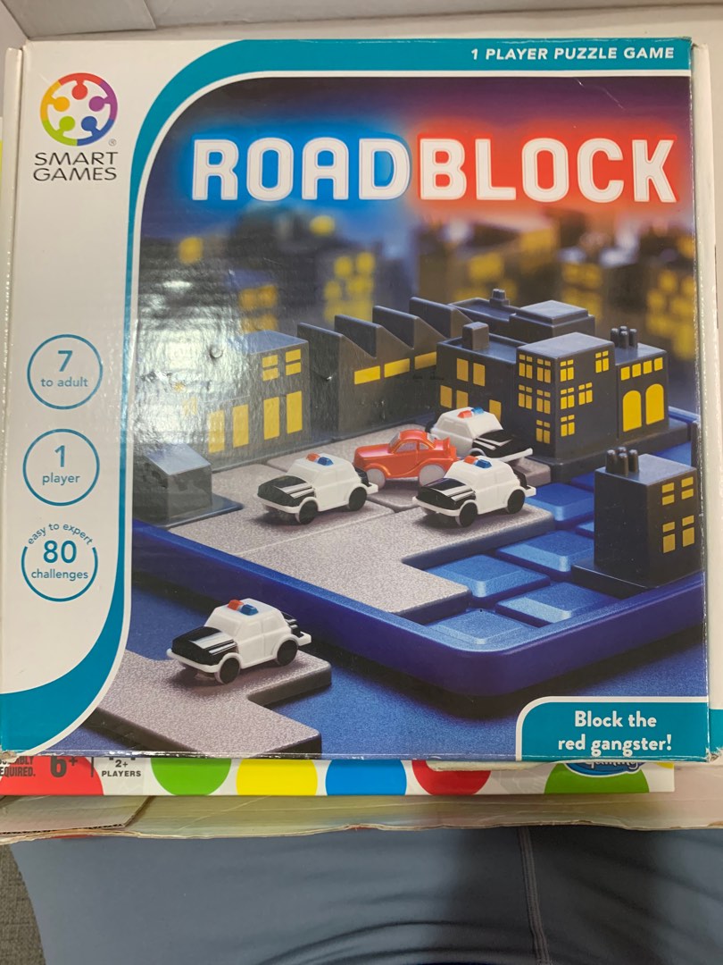 Smart games-Road Block, Hobbies & Toys, Toys & Games on Carousell