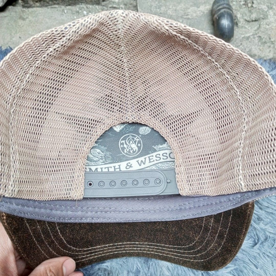 SMITH&WESSON TRUCKER CAP, Men's Fashion, Watches & Accessories, Caps ...