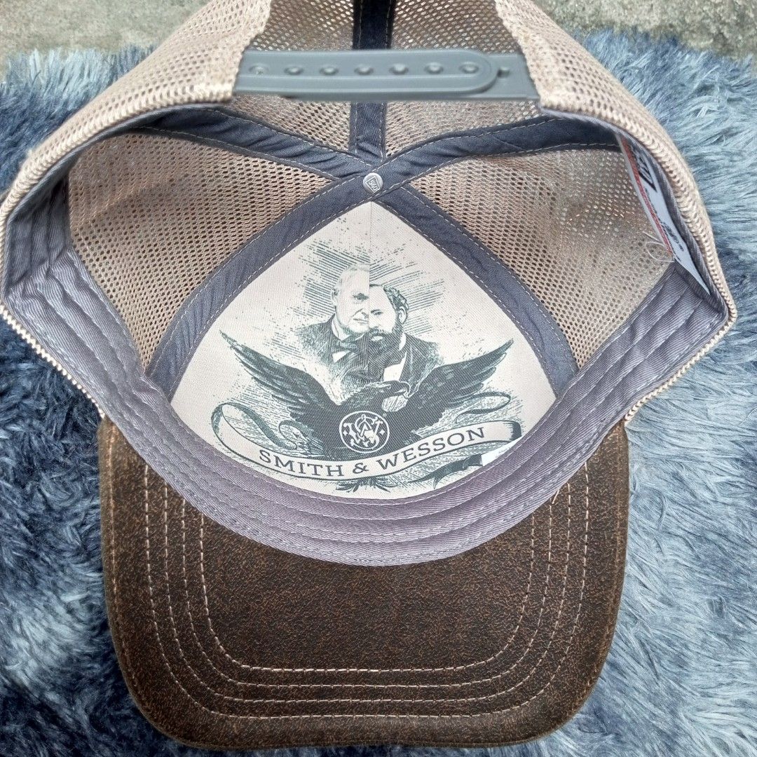 SMITH&WESSON TRUCKER CAP, Men's Fashion, Watches & Accessories, Caps ...