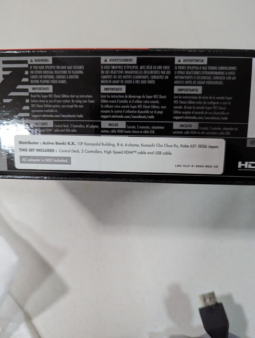 SNES super Nintendo classic mini nice condition 2 controller all cables ...