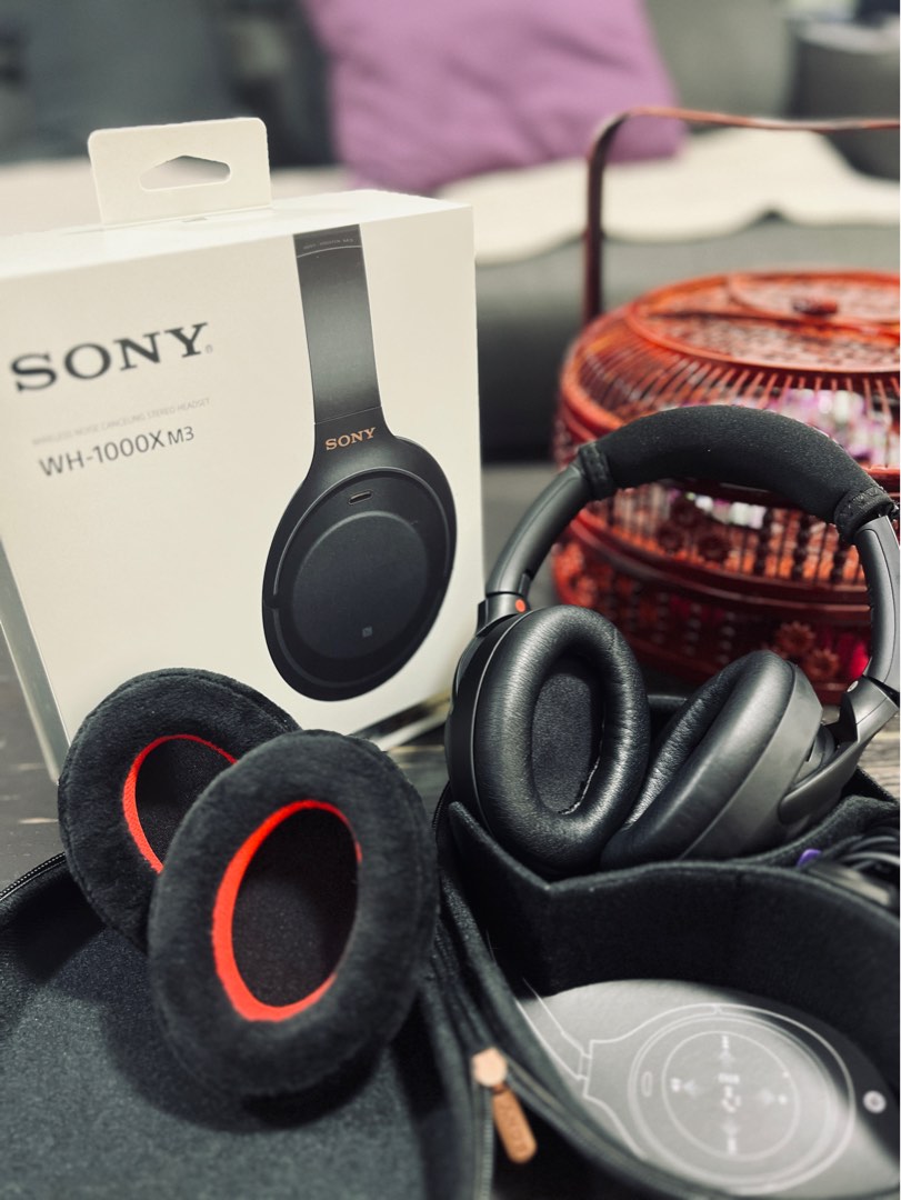 Sony WH-1000 XM3 noise cancelling headphone, Audio, Headphones ...