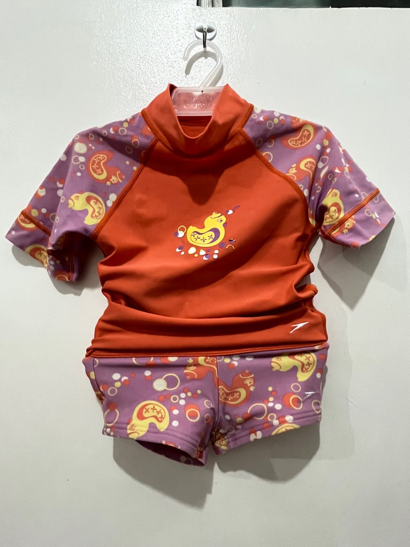 Speedo Rash Guard for Baby Girls, Babies & Kids, Babies & Kids Fashion ...